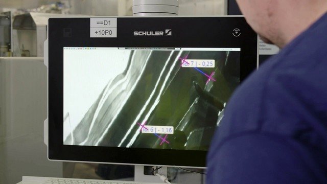 Drawing edge monitoring improves part quality