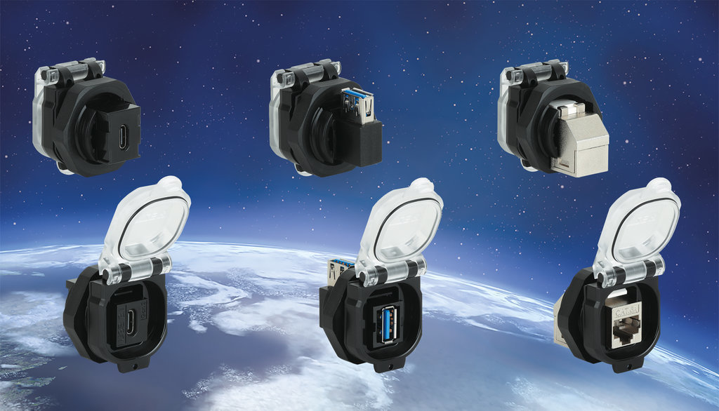 Modular and Universal: New PANELCON Keystone Panel pass through connector